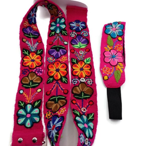 Accessories | Set Of Belt And Headband Peruvian Crafts | Poshmark